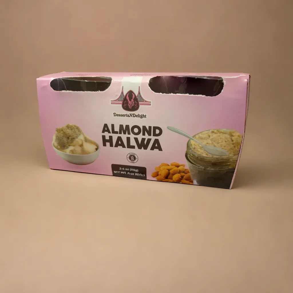 Almond Halwa | Rich & Nutty Dessert | DessertsNDelight